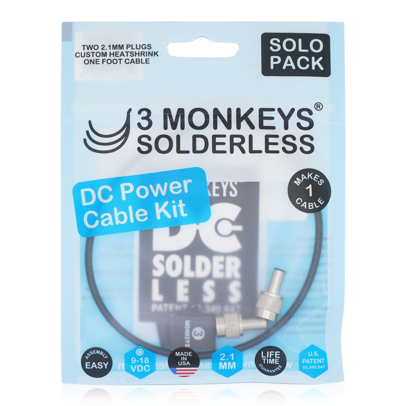 3 Monkeys Solderless - DC SOLDERLESS SOLO PACK – LEP INTERNATIONAL